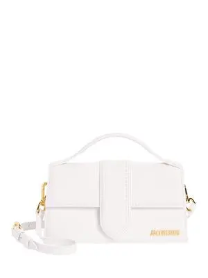 Jacquemus Le Bambino Grand Crossbody Satchel - White