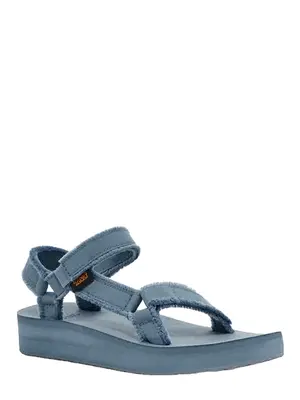 Teva Teva Midform Universal Canvas Sandal Blue Mirage
