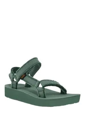 Teva Teva Midform Universal Canvas Sandal Silver Pine