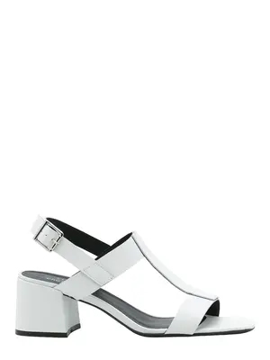 STUDIO CHOFAKIAN Studio 107 65mm Leather Sandals - White