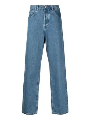 A.p.c. High-rise Straight Leg Jeans - Blue