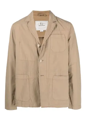 Woolrich Single-breasted Button Blazer - Brown