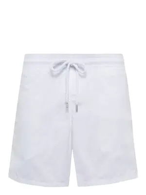 Vilebrequin Drawstring Swim Shorts - White