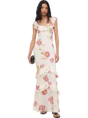 REFORMATION Tripoli Maxi Dress - Ivory