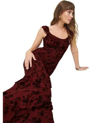 REFORMATION Tripoli Maxi Dress Paramour