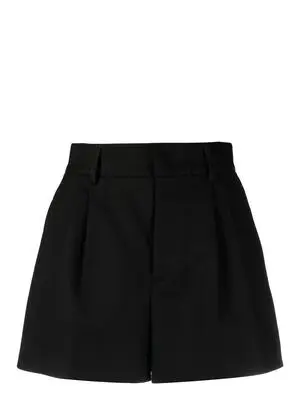 Red Valentino High-waist Tailored Shorts - Black