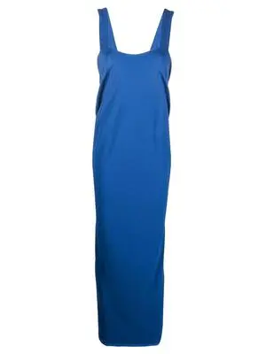 ALBERTA FERRETTI Alberta Ferretti V-Back Draped Maxi Dress