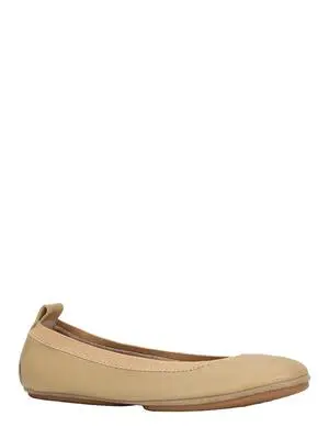 Yosi Samra Samara Foldable Ballet Flat - Latte Leather