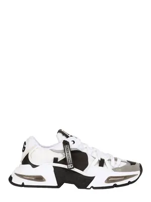 Dolce & Gabbana Airmaster Panelled Sneakers - White