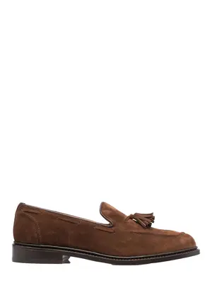 TRICKER'S Elton Leather Slip-on Loafers - Brown