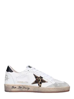 GOLDEN GOOSE Ball Star 10920 Low-Top Leather Trainers White/oth
