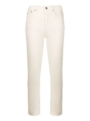 Ksubi Nine O Mallow Cropped Jeans - Neutrals