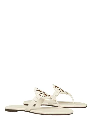 Tory Burch Tory Burch Miller Soft Sandal, Narrow White