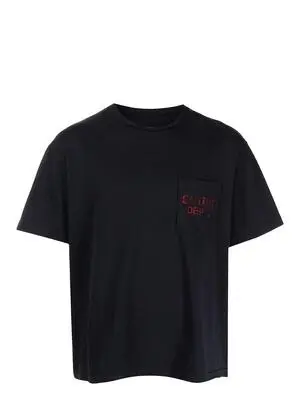 GALLERY DEPT. Logo-print Pocket T-shirt - Black