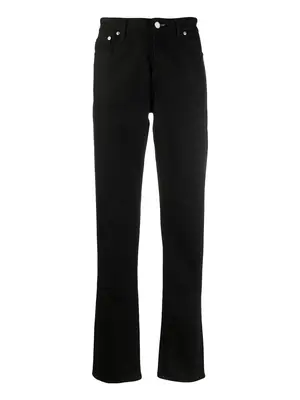 WON HUNDRED Slim-fit Low-rise Jeans - Black