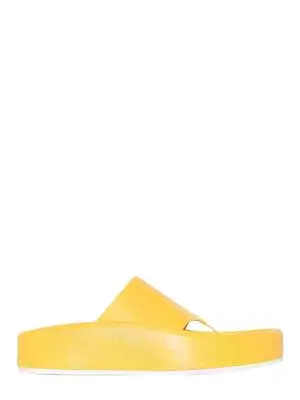 MAISON MARGIELA Wide-strap Flip-flops - Yellow