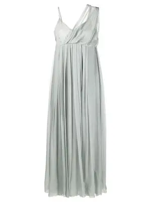 Erika Cavallini Draped One-shoulder Dress - Green