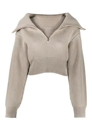 Jacquemus La Maille Risoul Wool Jumper - Neutrals