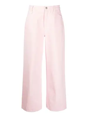 Raf Simons Wide-leg Jeans - Pink