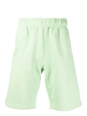 032C Elasticated Track Shorts - Green