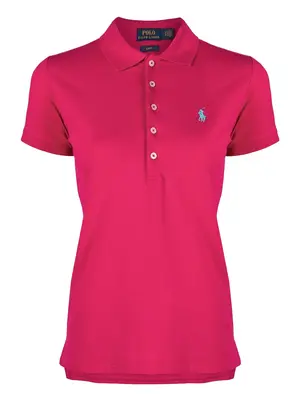 Polo Ralph Lauren Polo Pony Polo Top - Pink