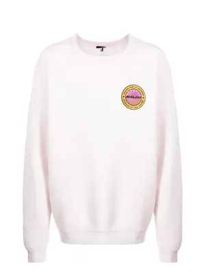 MARANT Logo-patch Sweatshirt - Pink