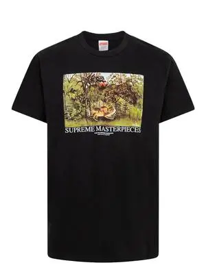 Supreme Masterpieces Graphic-print T-shirt - Black