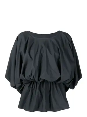 Goen.j Puff-sleeved Blouse - Blue