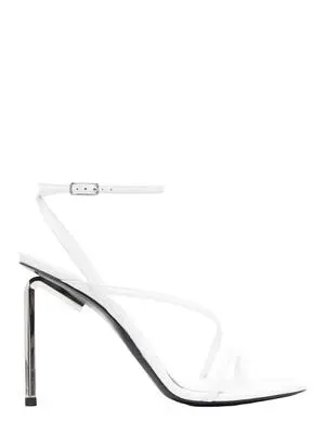 Off-White Allen Strappy Stiletto Sandals - White
