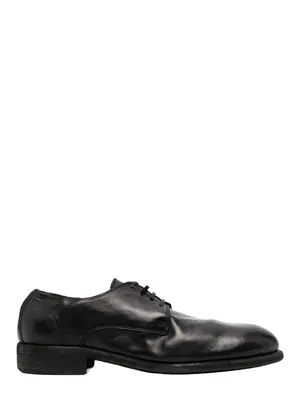 Guidi Lace-up Derby Shoes - Black