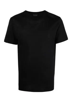 BILLIONAIRE Embroidered-logo T-shirt - Black