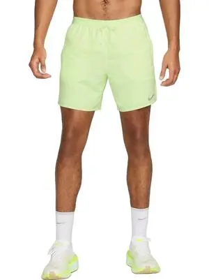 Nike Nike Dri-FIT Stride 2-in-1 Running Shorts Barely Volt