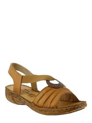 SPRING STEP SHOES Karmel Slingback Sandal - Camel