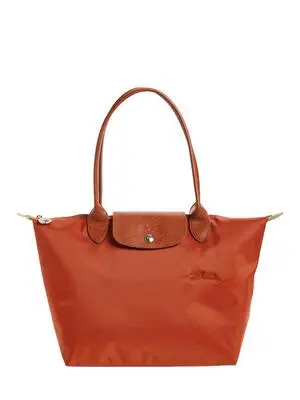 Longchamp Le Pliage Recycled Canvas Shoulder Tote Bag Chesnut