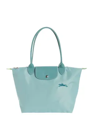 Longchamp Le Pliage Recycled Canvas Shoulder Tote Bag Lagoon