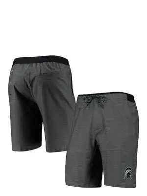 Columbia Michigan State Spartans Twisted Creek Omni-shield Shorts - Gray