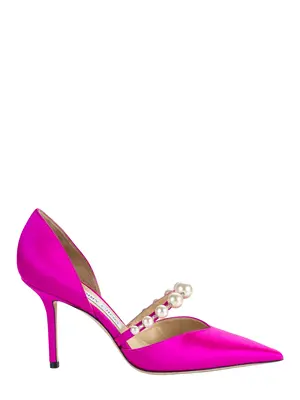 JIMMY CHOO Jimmy Choo Aurelie D'Orsay Pumps Fuchsiawhite