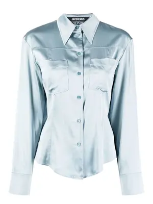 JACQUEMUS Jacquemus La Chemise Metalo Shirt