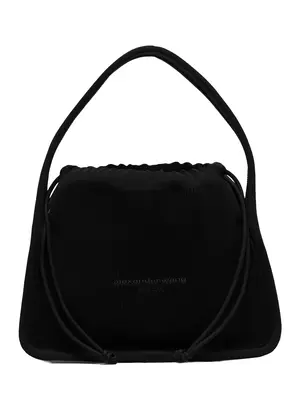 Alexander Wang Small Ryan Ribbed Tote Bag - Black