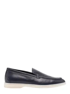 SCAROSSO Ludovico Leather Loafers - Blue