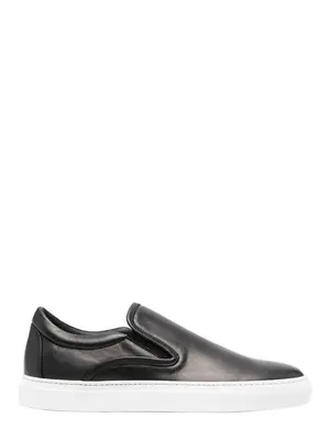 SCAROSSO Filippo Slip-on Sneakers - Black