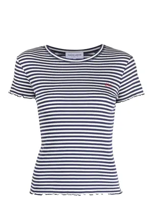 MAISON LABICHE Maison Labiche Striped Organic Cotton T-Shirt