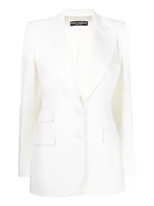 DOLCE & GABBANA Dolce & Gabbana Turlington Single-Breasted Blazer
