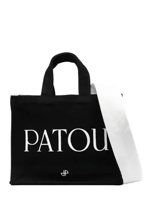 Patou Small Tote Bag - Black
