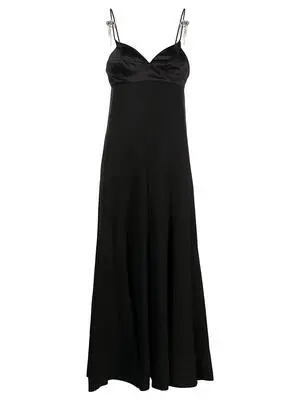 3.1 Phillip Lim Crystal-embellished Midi Dress - Black