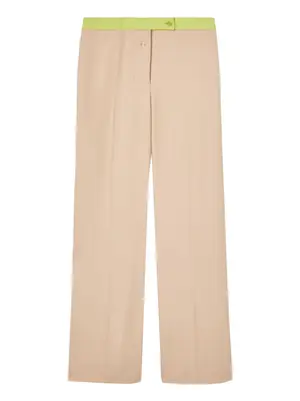 Off-White Active Straight-leg Tailored Trousers - Neutrals
