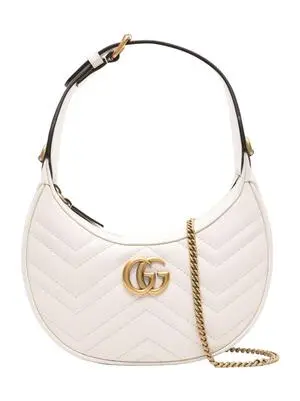 Gucci Mini Gg Marmont Shoulder Bag - Neutrals
