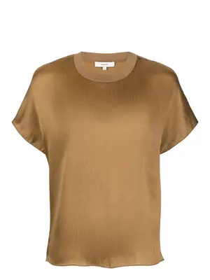 Vince Round Neck T-shirt - Brown