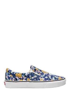 VANS Classic Slip-on Floral Sneakers - Blue