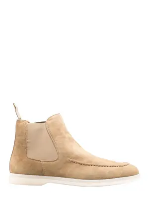 SCAROSSO Eugenia Chelsea Boots - Neutrals